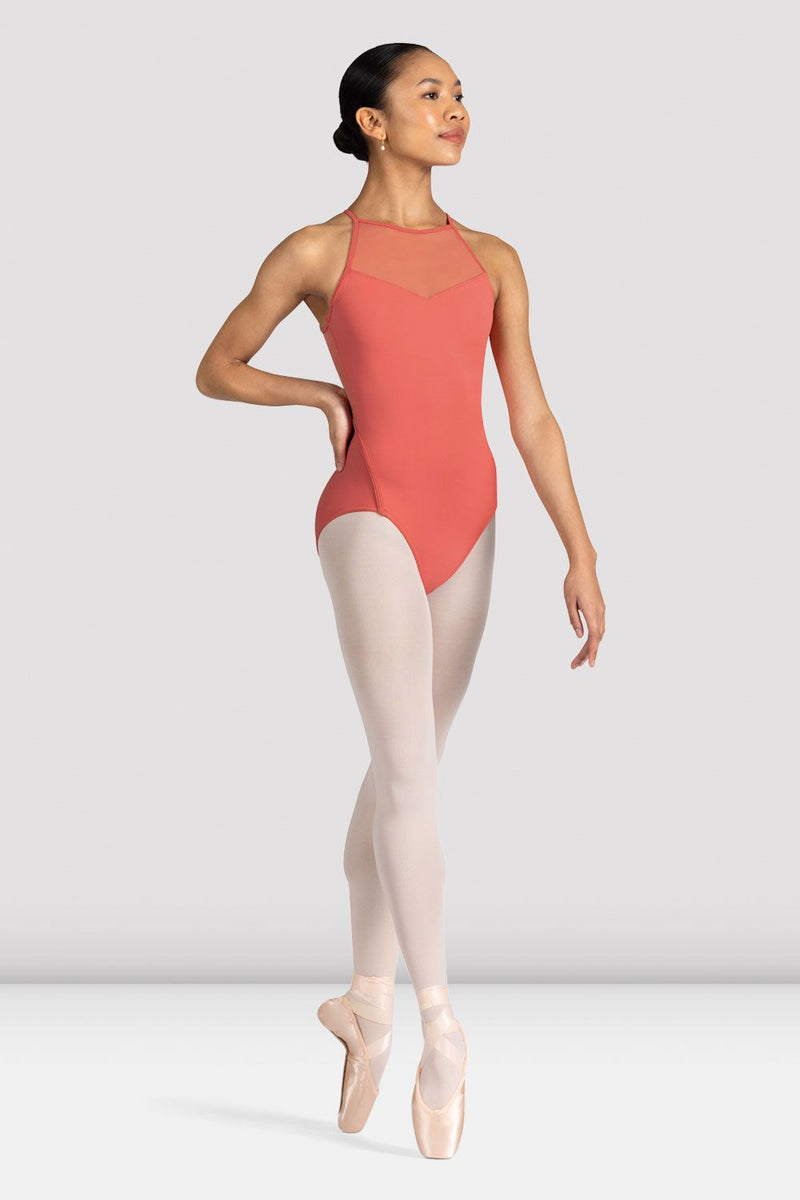 Ladies Cassia Floral Halterneck Leotard, Coral – BLOCH Dance US