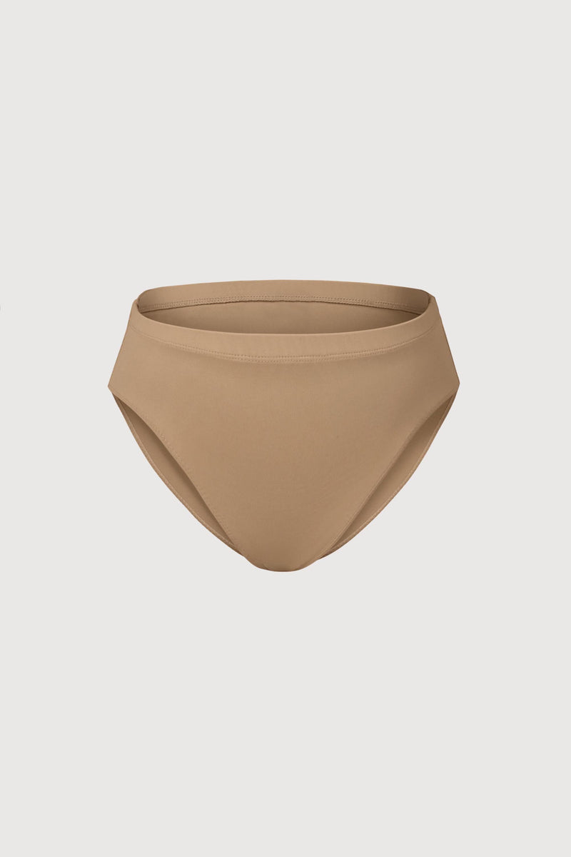 Girls Zaniah High Waist Brief, Tan – BLOCH Dance US