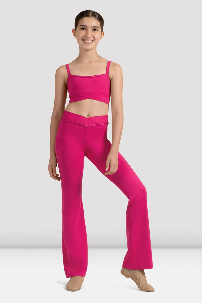 Girls Mirella Miami V Front Jazz Pant, Pink – BLOCH Dance US