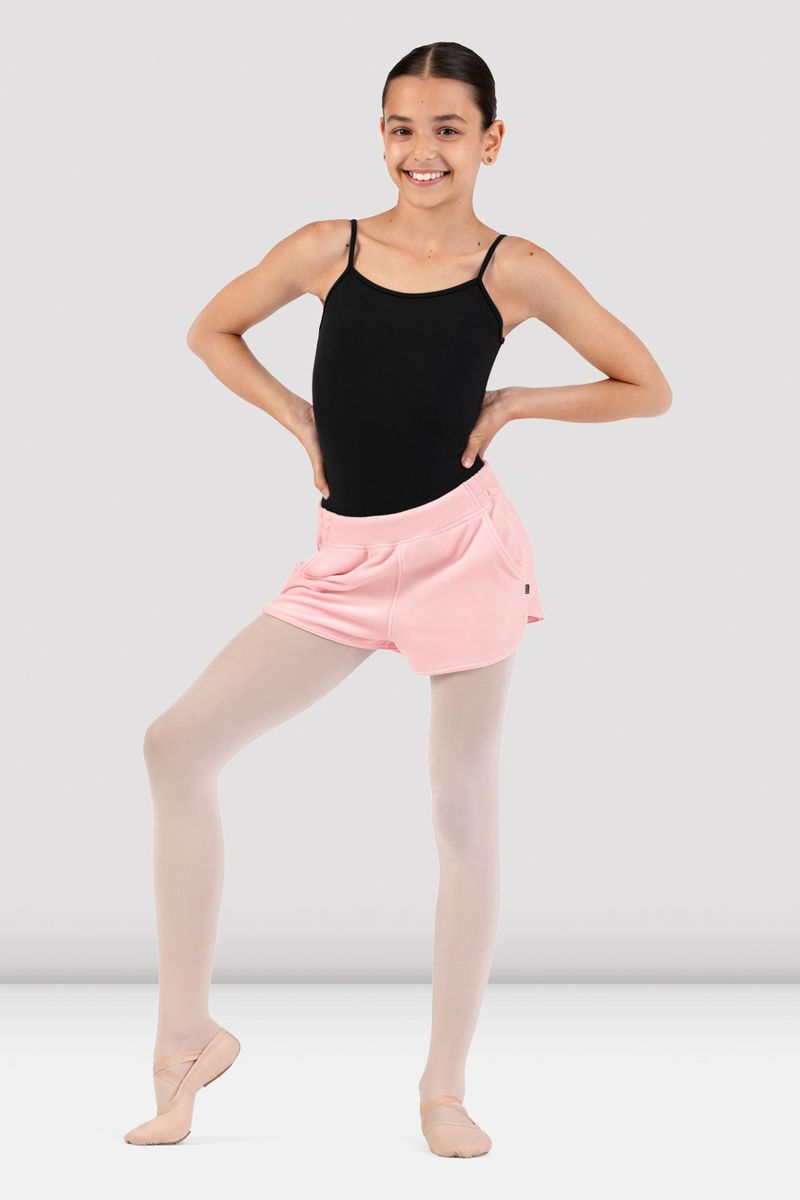 Girls Kelly Velvet Short, Light Pink – BLOCH Dance US